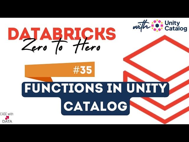 Understanding Functions in Databricks SQL: A Comprehensive Guide to Scalar and Table User ...
