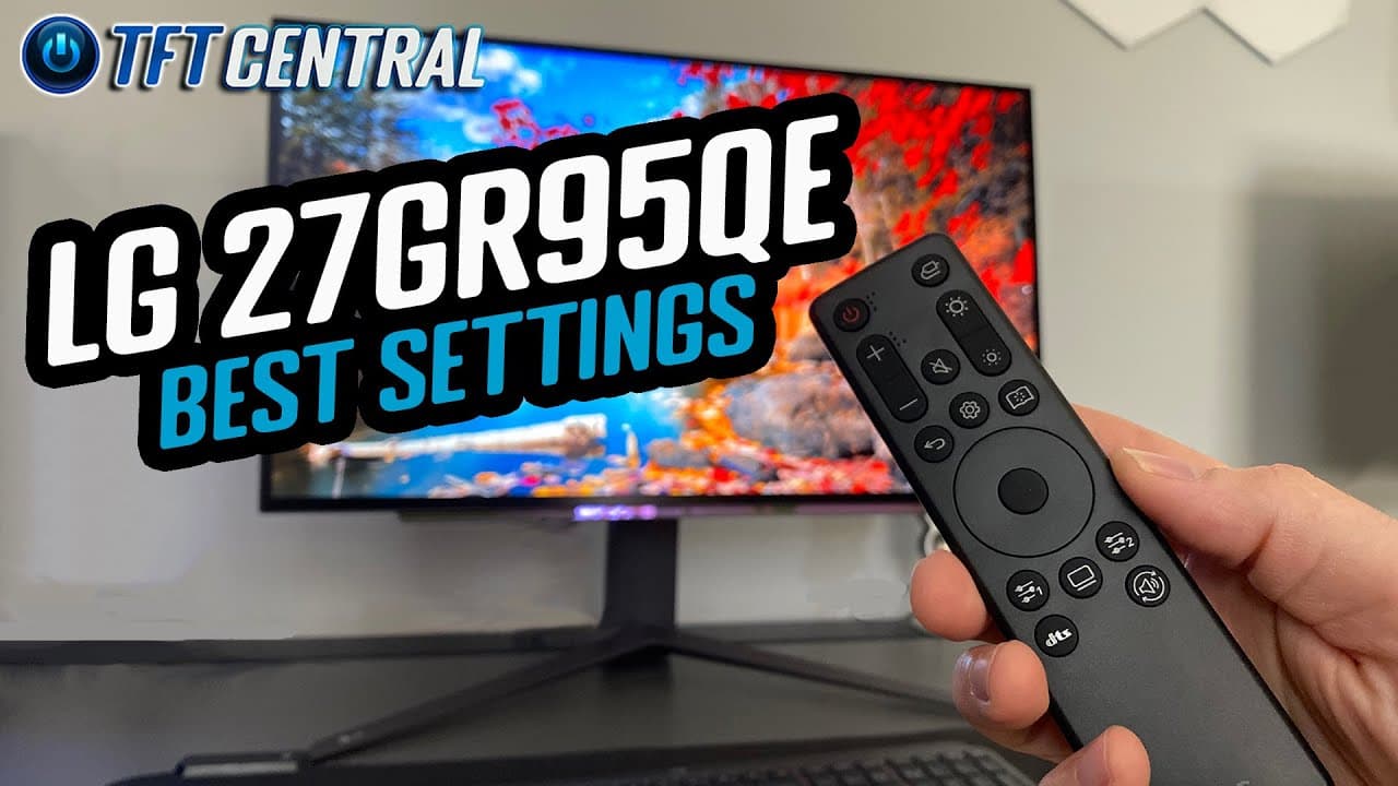Optimizing Your LG 27GR95QE 240Hz OLED Monitor: Essential Settings ...