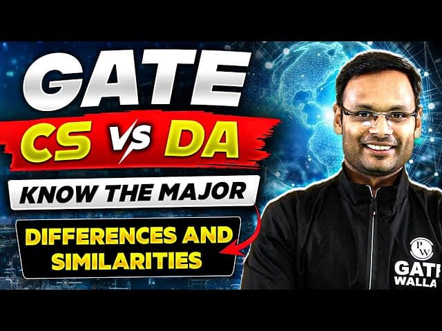Understanding GATE 2025: Key Differences and Similarities Between CS ...