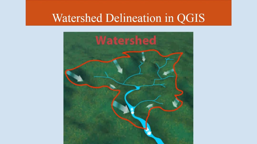 Mastering Watershed Delineation in QGIS: A Step-by-Step Guide | Galaxy ...