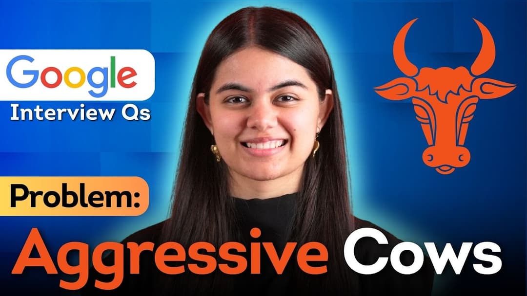 Understanding the Aggressive Cows Problem: A Deep Dive into Binary Search | Galaxy.ai