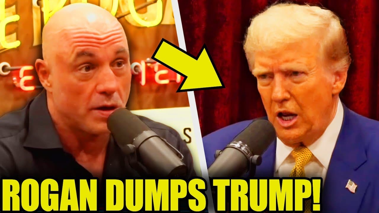 Joe Rogan's Political Shift: A Surprising Departure from Trump Support ...