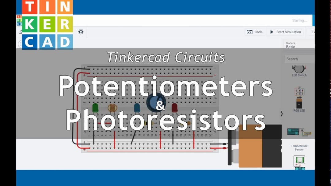 Exploring Tinkercad Circuits: Controlling LED Brightness with ...