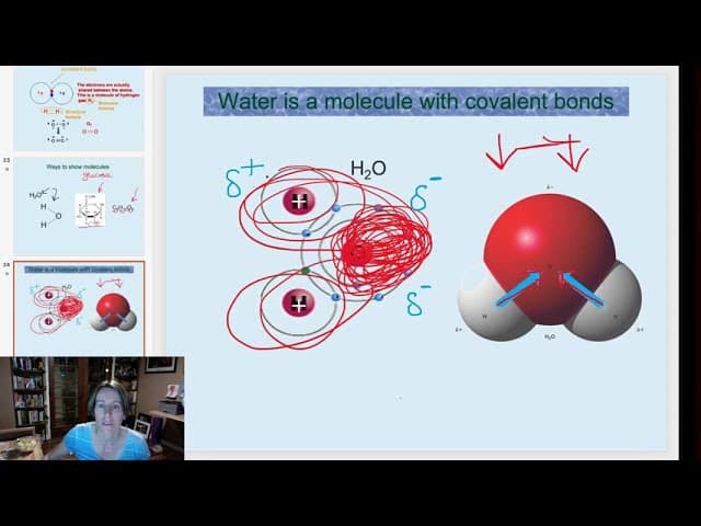 Understanding Water: The Role of Electronegativity in Molecular ...