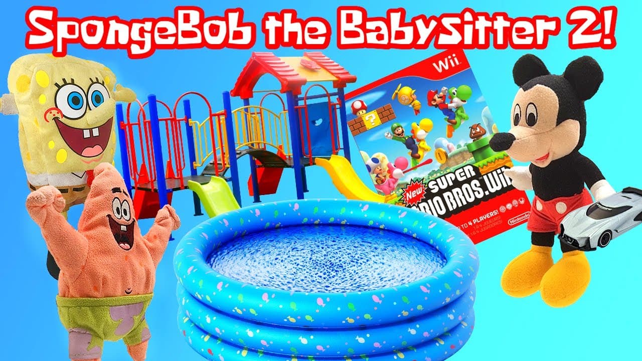 SpongeBob the Babysitter 2: A Hilarious Adventure with Baby Mouse ...