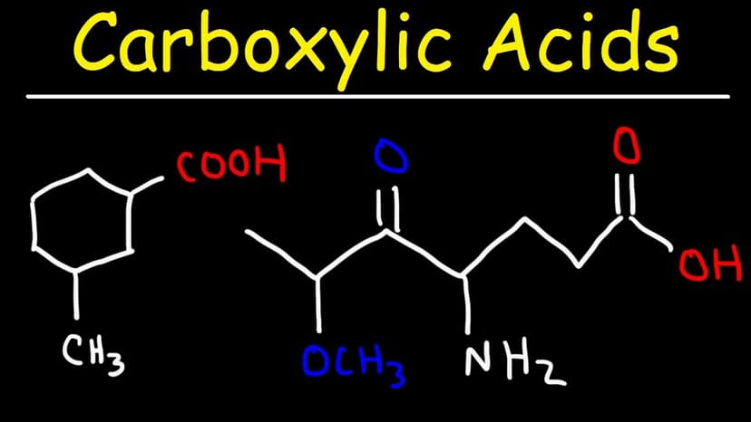 Understanding Carboxylic Acid Nomenclature: A Guide to IUPAC Naming ...
