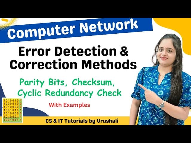 Understanding Error Detection and Correction Methods: Parity Bits ...