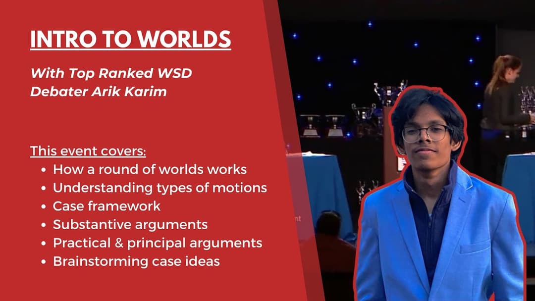 An Introduction to World Schools Debate: Understanding the Format and ...