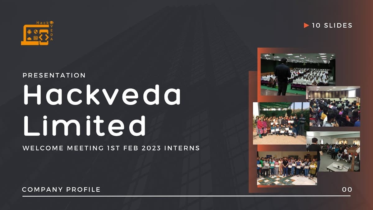 Understanding Hackveda: An Overview of the Internship Program and Company Profile | Galaxy.ai