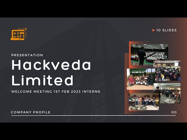 Understanding Hackveda: An Overview of the Internship Program and Company Profile | Galaxy.ai