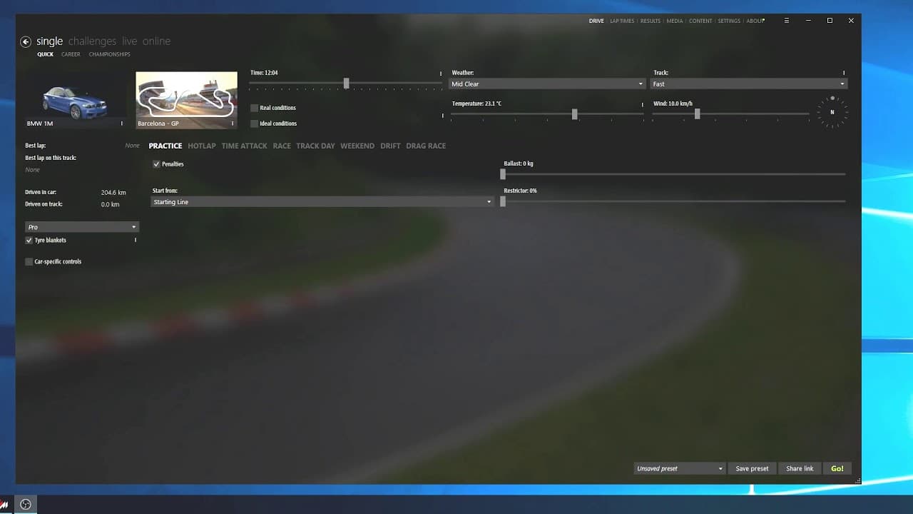 Setting Up Ballast and Restrictors for AI Cars in Assetto Corsa Using Content Manager | Galaxy.ai
