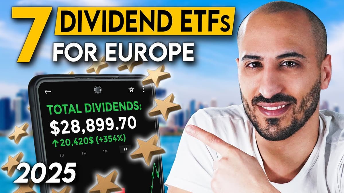 The 7 Best Dividend ETFs for European Investors in 2025 | Galaxy.ai