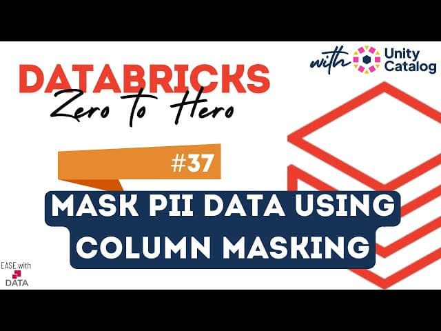 Understanding Column Level Masking in Databricks: A Comprehensive Guide ...