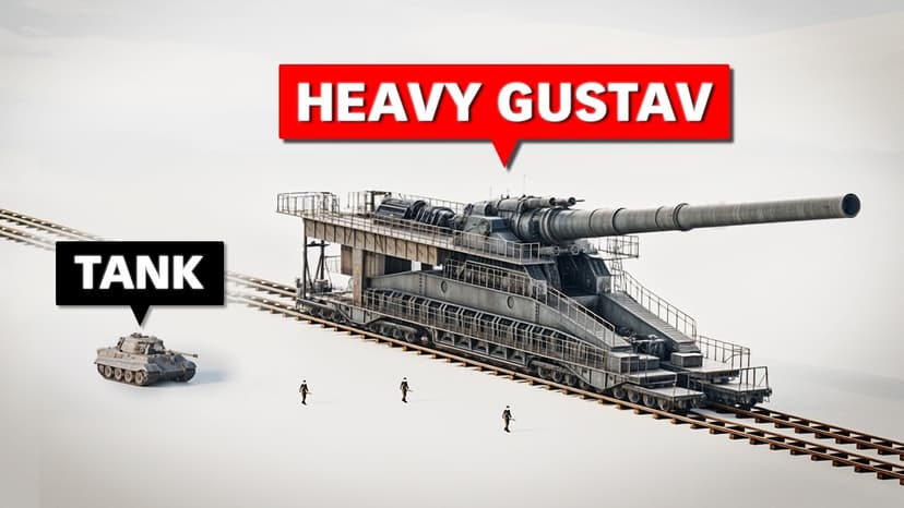 Heavy Gustav: The World's Biggest Artillery Gun | Galaxy.ai | Galaxy.ai