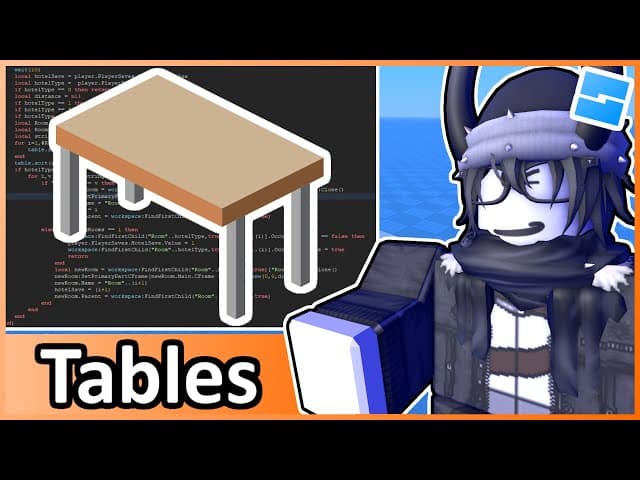 Mastering Tables in Roblox: A Comprehensive Guide for Beginners | Galaxy.ai | Galaxy.ai