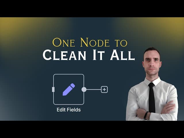 Mastering the Edit Fields Node in n8n: A Comprehensive Guide to Transforming Data | Galaxy.ai