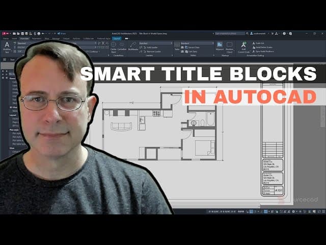 Creating a Smart Title Block in AutoCAD: A Step-by-Step Guide | Galaxy ...