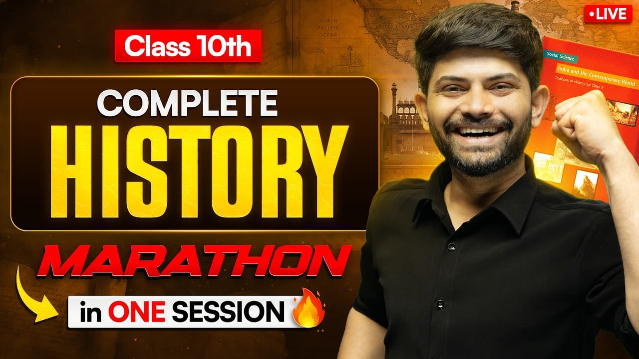 Class 10 SST Complete History Revision Session with Digraj Sir for 2026 ...