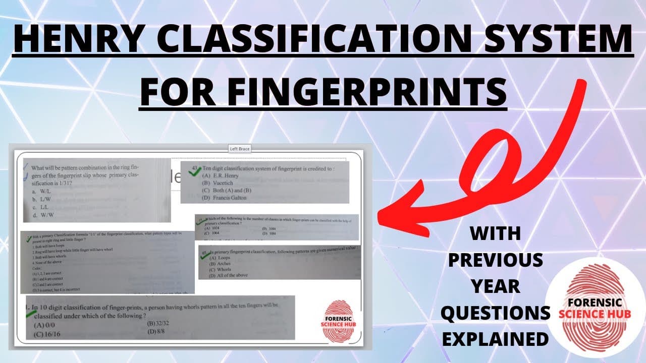Understanding the Henry Ten-Digit Classification System for ...