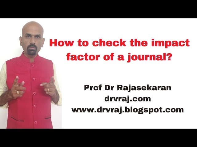 How to Check the Impact Factor of a Journal: A Step-by-Step Guide ...