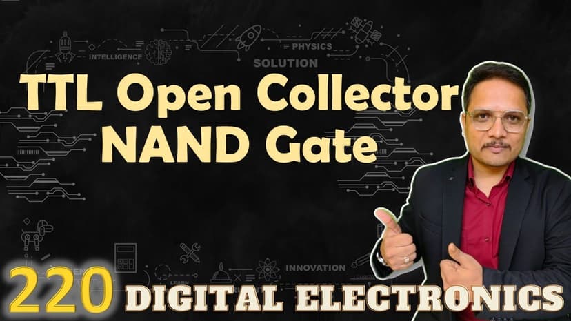 Understanding TTL Open Collector NAND Gate: Circuit and Functionality Explained | Galaxy.ai