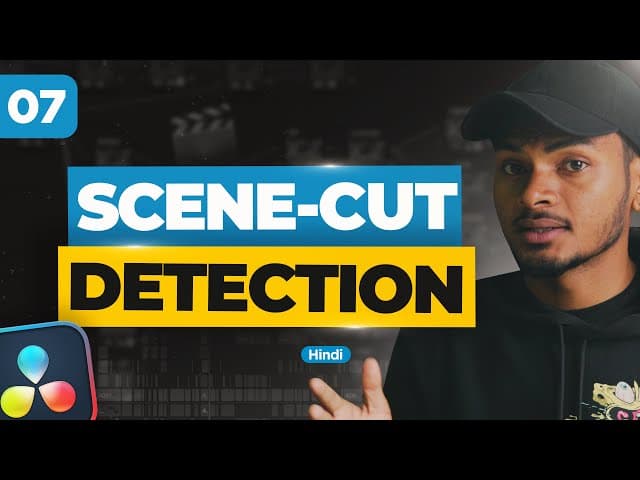 Streamlining Video Editing with Scene Cut Detection in DaVinci Resolve ...