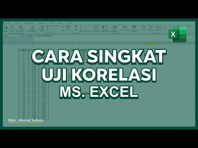Cara Uji Korelasi Menggunakan Microsoft Excel | Galaxy.ai | Galaxy.ai