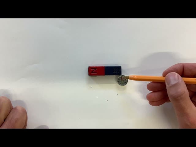 Mapping Magnetic Fields: A Step-by-Step Guide Using a Plotting Compass | Galaxy.ai