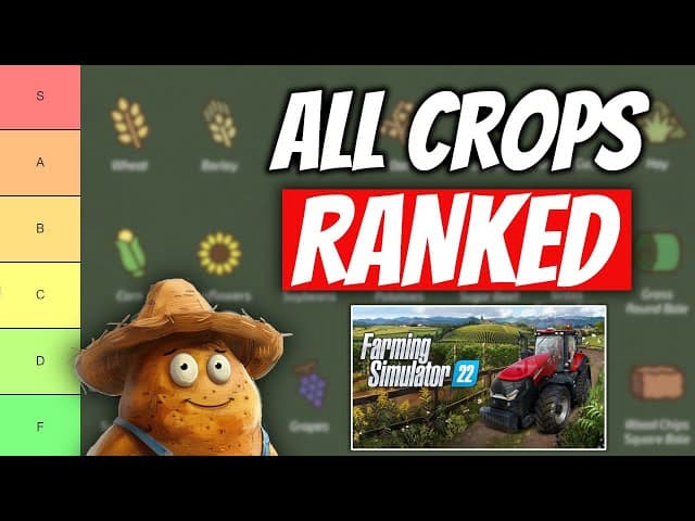 Ranking Every Crop in Farming Simulator 22: The Ultimate Tier List ...