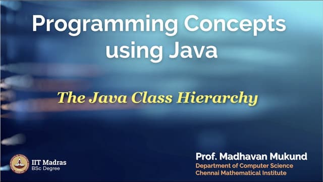 Understanding the Java Class Hierarchy and Inheritance | Galaxy.ai ...