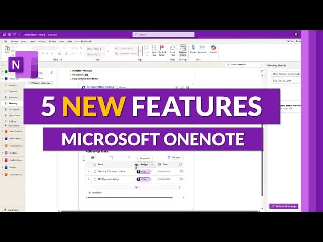 Exploring the 5 New Features in Microsoft OneNote for 2025 | Galaxy.ai