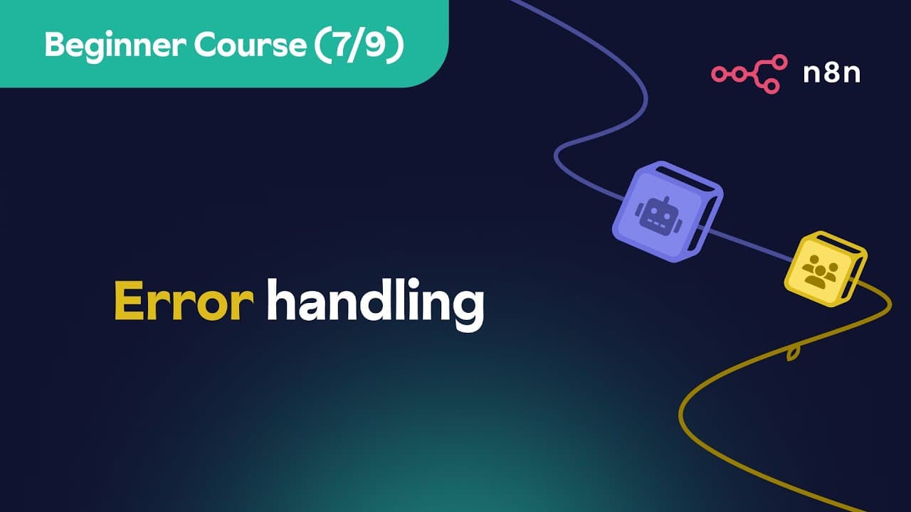 Mastering Error Handling in n8n: A Beginner's Guide | Galaxy.ai