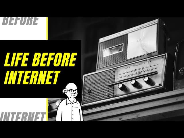 The Transformation of Life: Before and After the Internet | Galaxy.ai