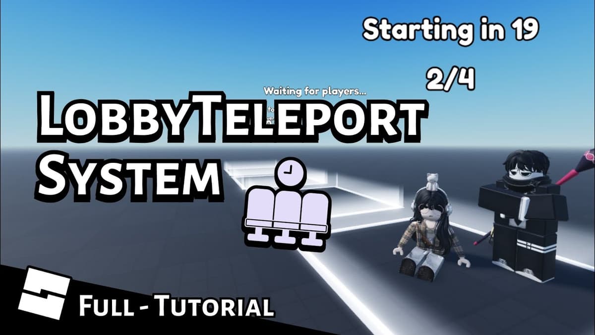 How to Create a Lobby Teleport System in Roblox Studio with a Party and ...