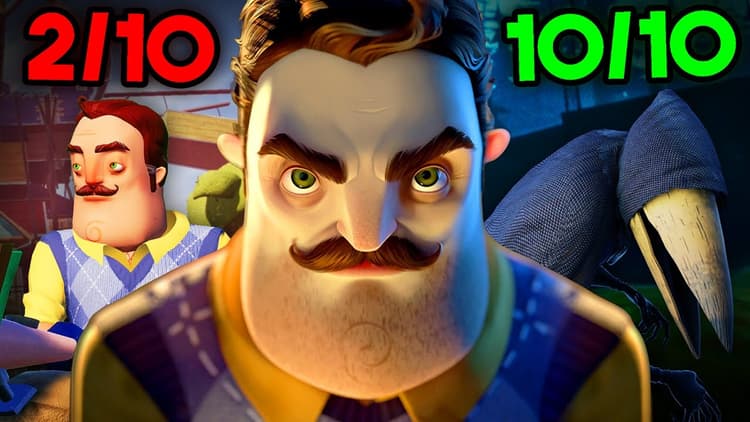 Ranking Every Hello Neighbor Game: From Pre-Alpha to Full Release | Galaxy