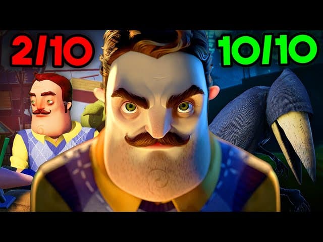 Ranking Every Hello Neighbor Game: From Pre-Alpha to Full Release ...