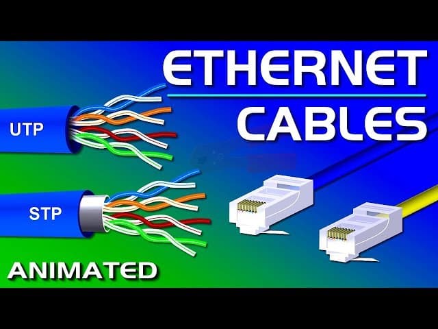 Understanding Ethernet Cables: UTP vs STP, Straight vs Crossover, and ...