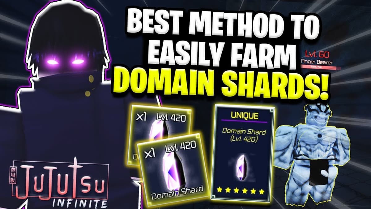 The Ultimate Guide to Farming Domain Shards in Jujutsu Infinite | Galaxy.ai