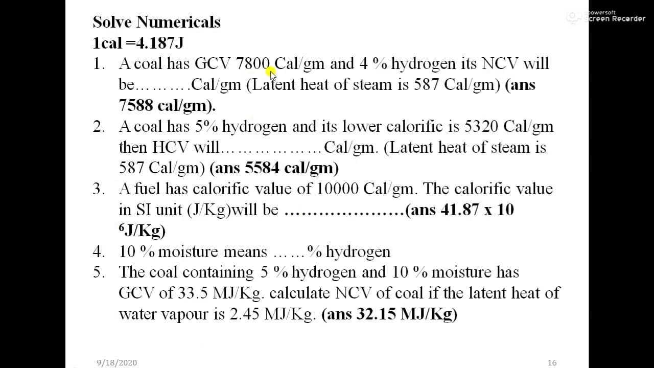 Understanding Calorific Value: Types and the Relationship Between GCV ...