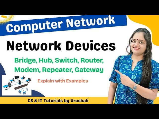 Understanding Network Devices: Hub, Bridge, Switch, Router, Modem ...