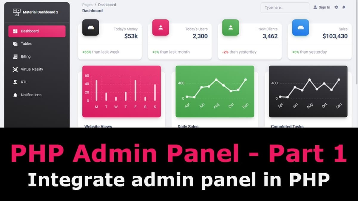 Setting Up a PHP Ecommerce Admin Panel: A Step-by-Step Guide | Galaxy ...