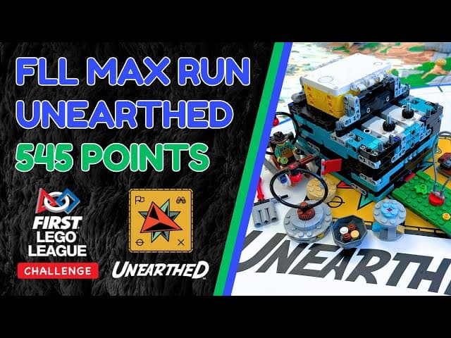 Exploring the FLL UNEARTHED 545 Point MAX RUN: A Deep Dive into FIRST ...
