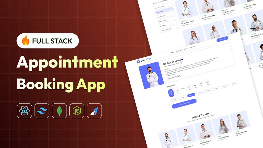 Building a Full Stack Doctor Appointment Booking System with MERN Stack | Galaxy.ai