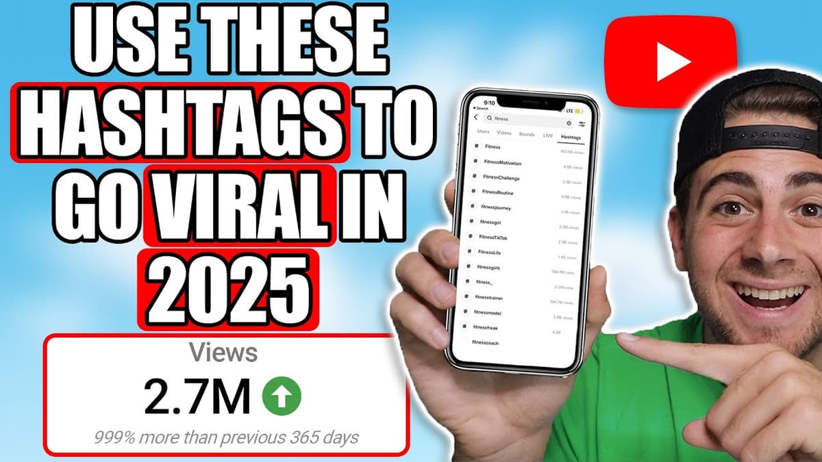 Mastering YouTube Hashtags: Strategies for Going Viral in 2025 | Galaxy.ai
