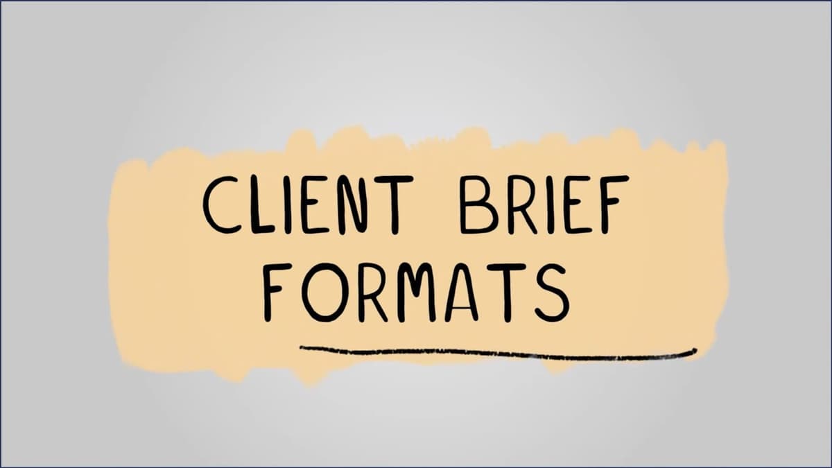 Understanding Client Brief Formats for Creative Professionals | Galaxy