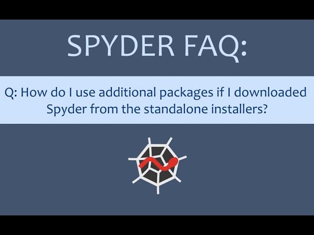 How to Use Additional Python Packages in Spyder: A Step-by-Step Guide ...