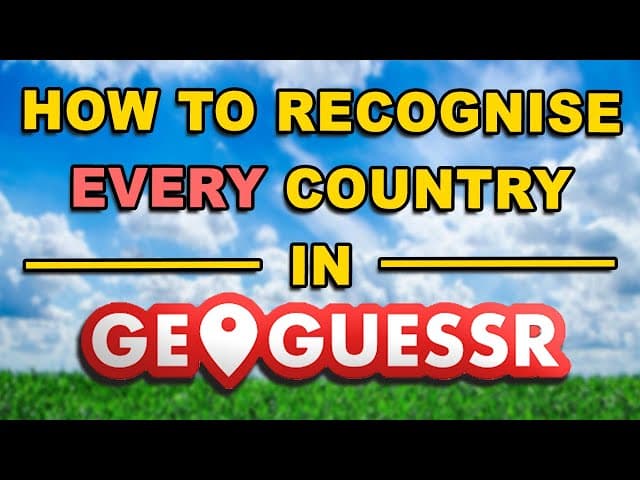 Mastering GeoGuessr: A Guide to Recognizing Every Country | Galaxy.ai ...