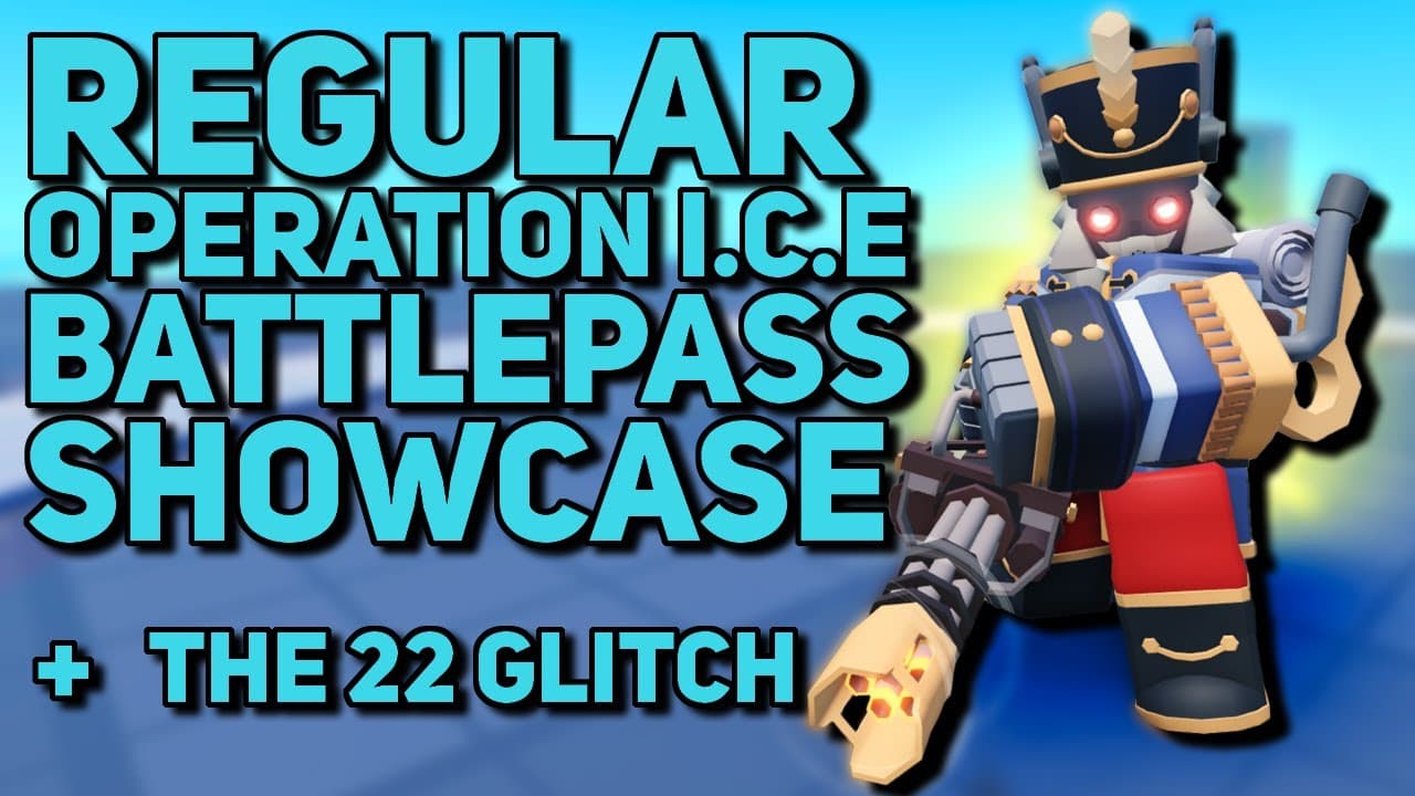 Exploring the Operation I.C.E Battlepass in Roblox TDS Christmas Update ...