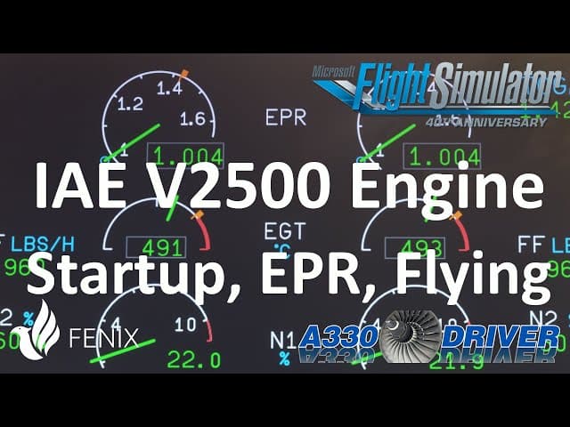 Understanding the Fenix A320 IAE V2500 Engine: A Comprehensive Guide | Galaxy.ai