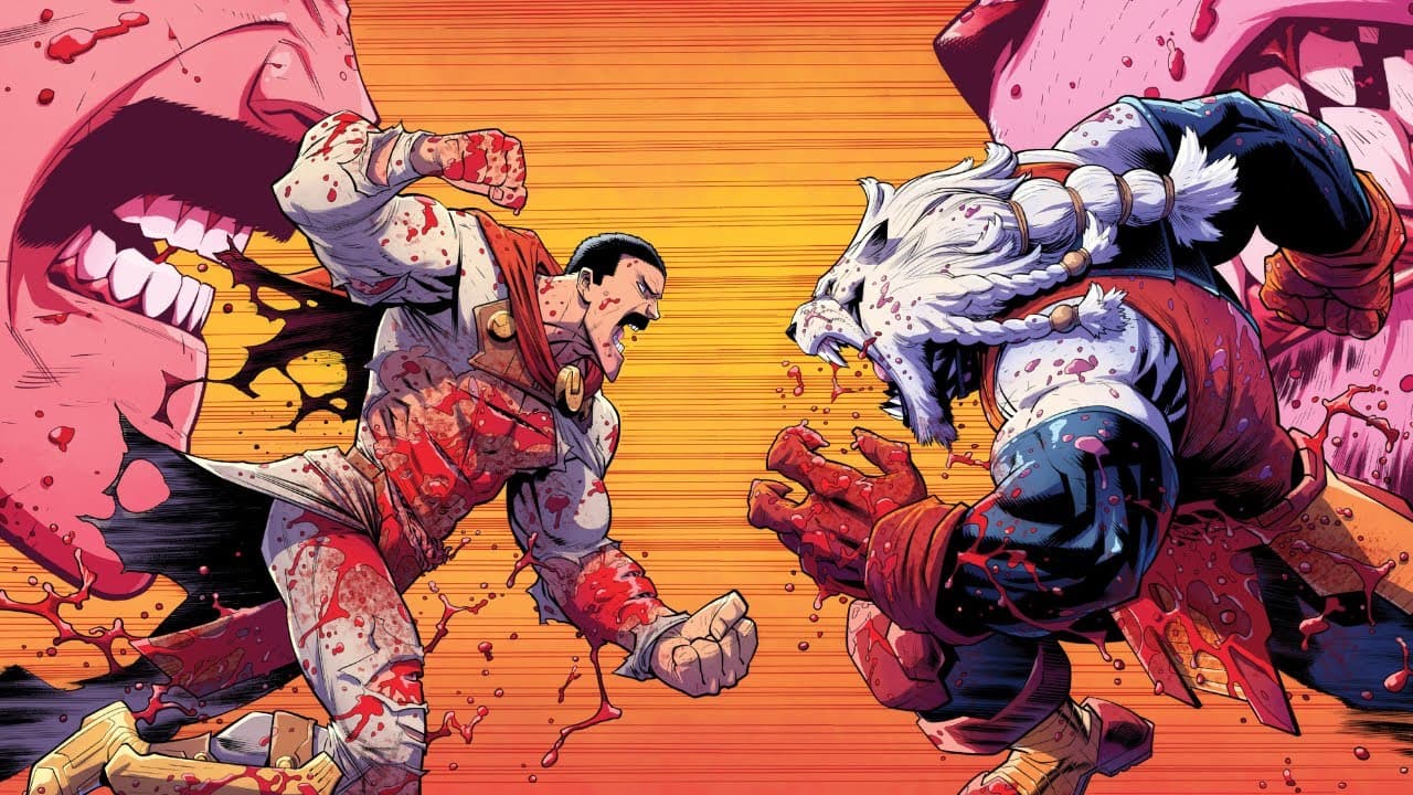 The Epic Showdown Thragg Vs Battle Beast In Invincible Galaxy